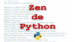 PEP 20 - El Zen de Python - El Pythonista
