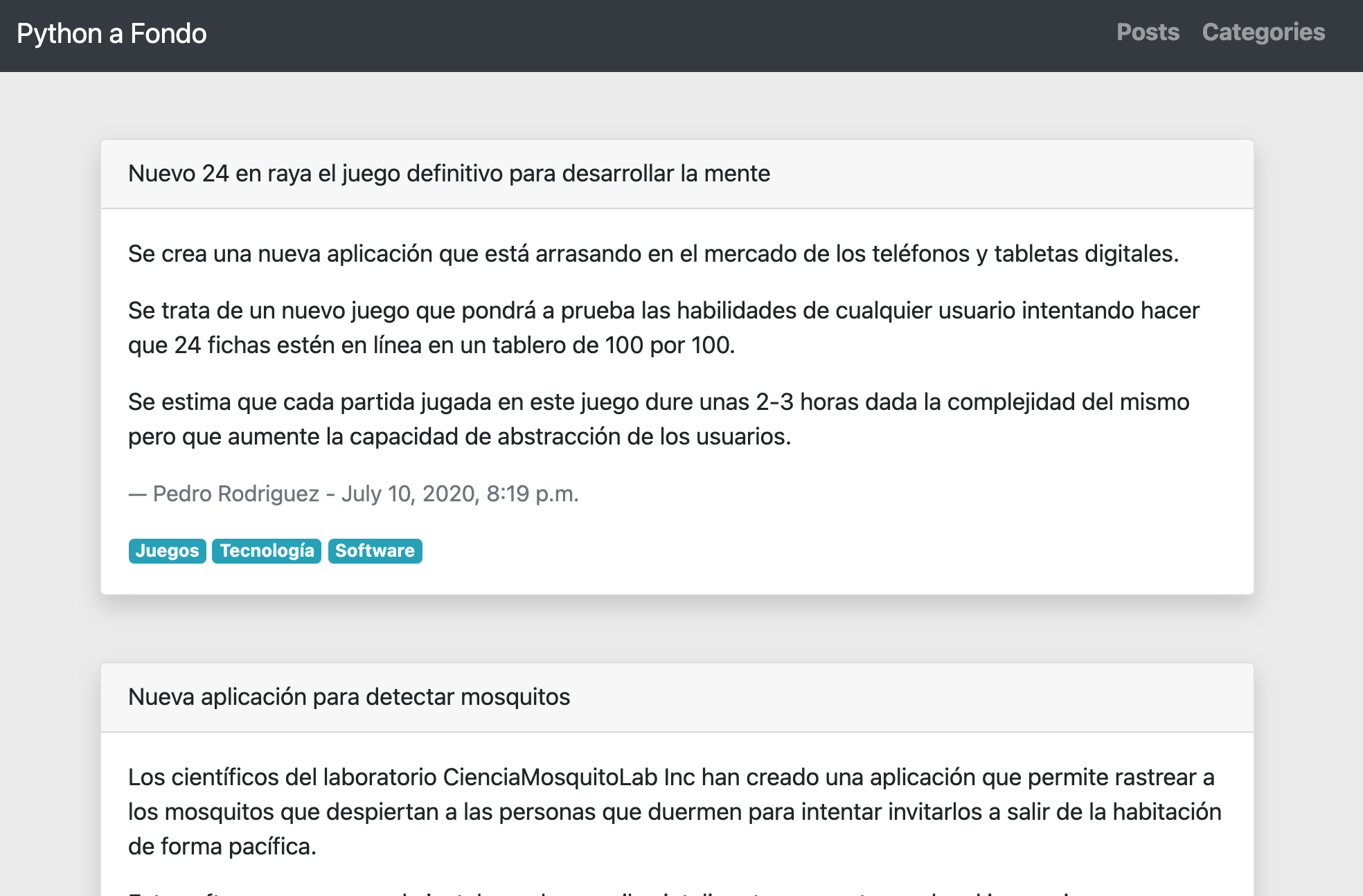 Despliegues con Python - Fabric y Clouding - El Pythonista